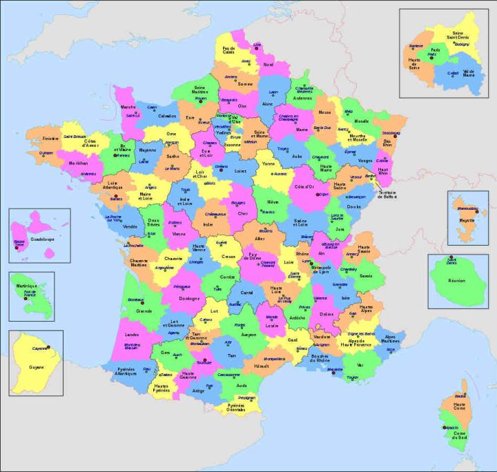 Divisions administratives en France - Talk and Chalk Idiomas